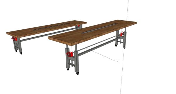 Crank Tables 'Elevate' Social Spaces - Grain Designs